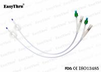 China 100% Medical Grade Silicone Foley Catheter 2 Way Fr6 to Fr24 with Balloon for sale