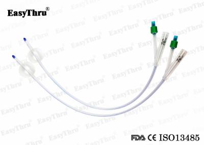 China 100% Medical Grade Silicone Foley Catheter 2 Way Fr6 to Fr24 with Balloon for sale