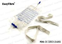 China ISO13485 750ml Pediatric Urine Collection Leg Bag Disposable Medical Grade PVC for sale