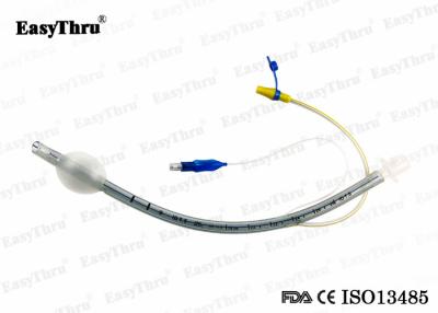 China PVC Pediatric Cuffed Endotracheal Tube 7.5mm ID Reinforced Suction Port Reduce VAP for sale