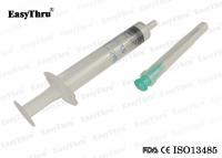 China ISO13485 20ml Disposable Syringe 10cc 20cc Medical Supplies with Luer Slip Connector for sale
