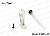 China Sterile Plastic Disposable Injection Syringe 10ml 20ml Medical Grade for sale