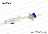 China Sterilized Disposable Infusion Set burette Transparent With Drug Filter for sale