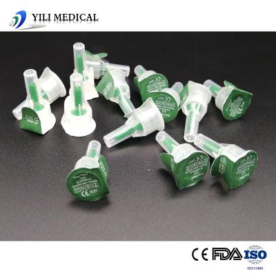 China Medical Painless Insulin Pen Needle 32G 4mm Silicone Lubricant Coated Diabetic Needles for sale