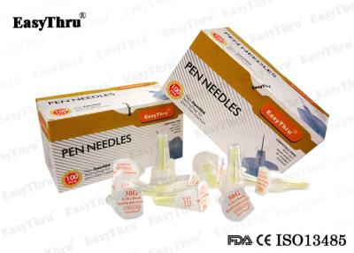 China EasyThru 30G x 8mm Disposable Insulin Pen Needles for Novo Nordisk Pens CE ISO for sale