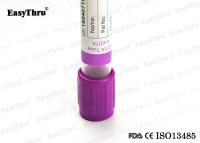 China EDTA K2 K3 Vacuum Blood Collection Tubes 2ml to 10ml PET Glass for sale