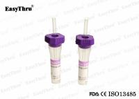 China Leakproof Odorless Blood Sample Bottles , Rubber Stopper Blood Sample Container for sale