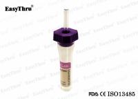 China Leakproof Odorless Blood Sample Bottles , Rubber Stopper Blood Sample Container for sale