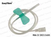 China ISO Butterfly Blood Collection Needle Painless 18G-27G 30cm PVC Tube for sale