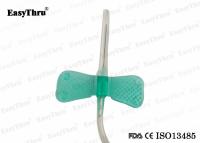 China ISO Butterfly Blood Collection Needle Painless 18G-27G 30cm PVC Tube for sale