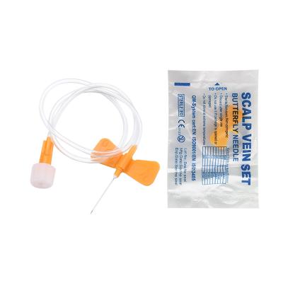 China Disposable Scalp Vein Blood Collection Set 18G-27G 304 Stainless Steel Sterile for sale