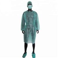 China Harmless Durable Non Woven Disposable Gowns Elastic for Hospital for sale