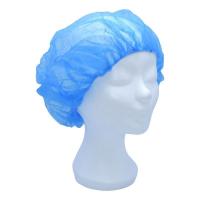 China Breathable Protective Isolation Gown , Dustproof 30gsm Surgical Bouffant Caps for sale