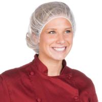 China Breathable Protective Isolation Gown , Dustproof 30gsm Surgical Bouffant Caps for sale
