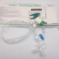 China PVC Disposable Closed Suction Catheter Single Use ICU Respiratory Care 6FR 12FR for sale