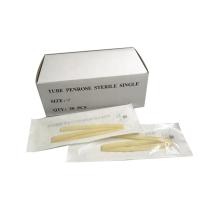 China Natural Latex Penrose Surgical Drain Tube 1/4 to 1 Inch 450mm Length for Wound Drainage for sale