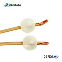 China 3 way Latex Urinary Catheter , Practical Silicone Coated Foley Catheter for sale