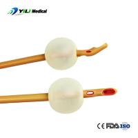 China 3 way Latex Urinary Catheter , Practical Silicone Coated Foley Catheter for sale