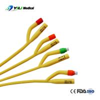 China Sterile 2 Way Foley Catheter 5-80ml Balloon Capacity Latex Urethral Catheter for sale
