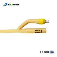 China Disposable Latex Foley Catheter Silicone Coated Fr12 Fr26 Adult 2 Way Urinary Drainage for sale