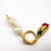 China Nontoxic Latex Foley Balloon Catheter Silicone Coated 30ml 50ml Indwelling for sale