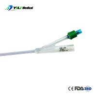 China 100% Medical Grade Silicone Foley Catheter 2 Way Fr6 to Fr24 with Balloon for sale