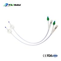 China Transparent Silicone Foley Catheter Harmless With 5-30ml Balloon for sale