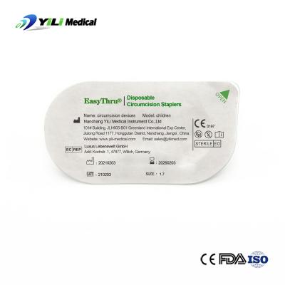China Disposable Circumcision Device for Male Children 11-19mm Medical Circumplast Stapler for sale