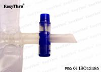 China 750ml PVC Disposable Urine Leg Bag with Cross Valve and Elastic Bandage for sale