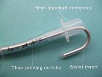 China X-Ray Detectable Tracheal Intubation Device with Murphy Eye 15mm/22mm Connector for sale