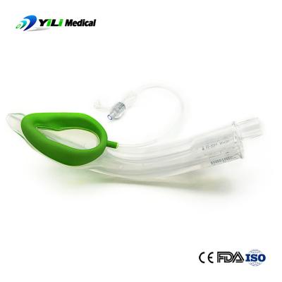 China FDA Nontoxic Double Lumen Laryngeal Mask Airway Silicone Size 1.0 to 5.0 for Anesthesia for sale