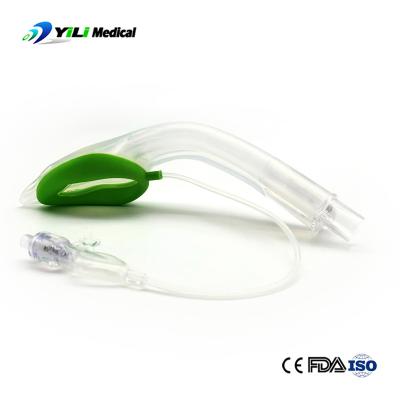 China Reusable Medical Grade Silicone Laryngeal Mask Airway Single Lumen New Style for sale