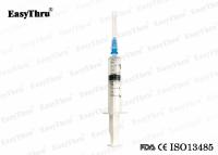 China Sterile Plastic Disposable Injection Syringe 10ml 20ml Medical Grade for sale
