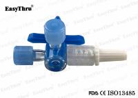 China Plastic Medical Three Way Stopcock , Multipurpose Luer Lock Stopcock for sale