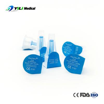China Insulin Pen Needle 29G 30G 31G 4mm Stainless Steel Individual Blister Pack 100 per Box for sale