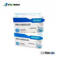 China Insulin Pen Needle 29G 30G 31G 4mm Stainless Steel Individual Blister Pack 100 per Box for sale