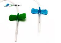 China ISO Butterfly Blood Collection Needle Painless 18G-27G 30cm PVC Tube for sale