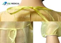 China Harmless Durable Non Woven Disposable Gowns Elastic for Hospital for sale