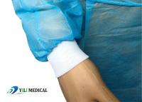 China Harmless Durable Non Woven Disposable Gowns Elastic for Hospital for sale