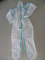 China Waterproof Practical Medical Coverall Suit , Multiscene Disposable Coverall White for sale