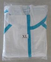 China Medical Disposable Protective Suit Hooded Conjoined Waterproof Anti-Static 5000000 Pcs per Month for sale