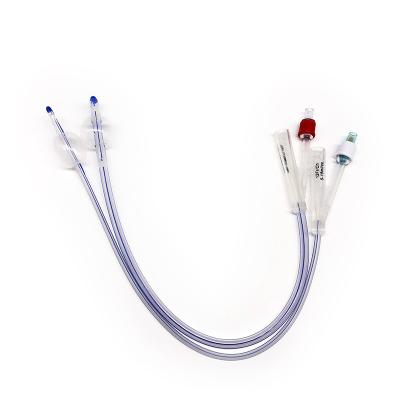 China Medical Grade Silicone Foley Catheter Fr16-Fr26 40cm Balloon 5-30ml CE ISO13485 for sale