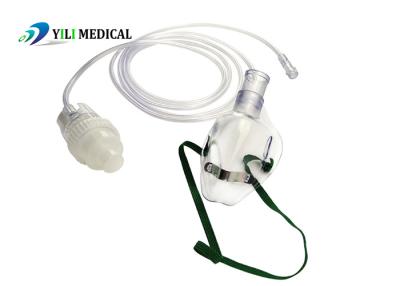 China Medical Grade PVC Nebulizer Oxygen Mask 2m Tube 6ml 15ml Adult Pediatric for sale