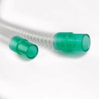 China Disposable PVC Breathing Circuit Tube 1.6m Anesthesia Corrugated Tube for sale
