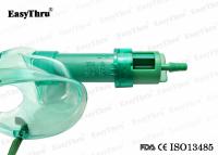 China PVC Disposable Venturi Oxygen Mask Adjustable 24-50% Concentration S M L XL for sale