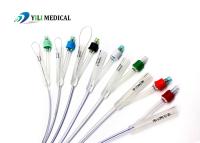 China 100% Silicone Foley Catheter 2 Way Balloon Fr6 to Fr24 Medical Urethral Catheter for sale