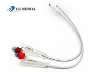 China 100% Silicone Foley Catheter 2 Way Balloon Fr6 to Fr24 Medical Urethral Catheter for sale