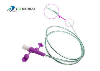 China Polyurethane Nasogastric Enteral Feeding Tube with Stylet Open Round Tip 6Fr to 18Fr 80cm to 130cm for sale