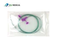 China Polyurethane Nasogastric Enteral Feeding Tube with Stylet Open Round Tip 6Fr to 18Fr 80cm to 130cm for sale