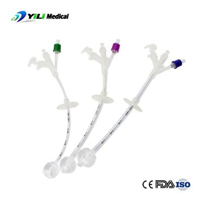 China Medical Silicone Gastrostomy Tube 12Fr to 24Fr PEG Feeding Tube 240mm Length for sale